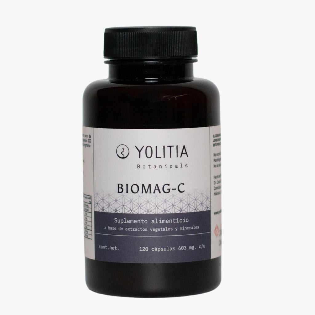 Cápsulas Biomag-C | Magnesio y bioflavonoides necesarios para mantener